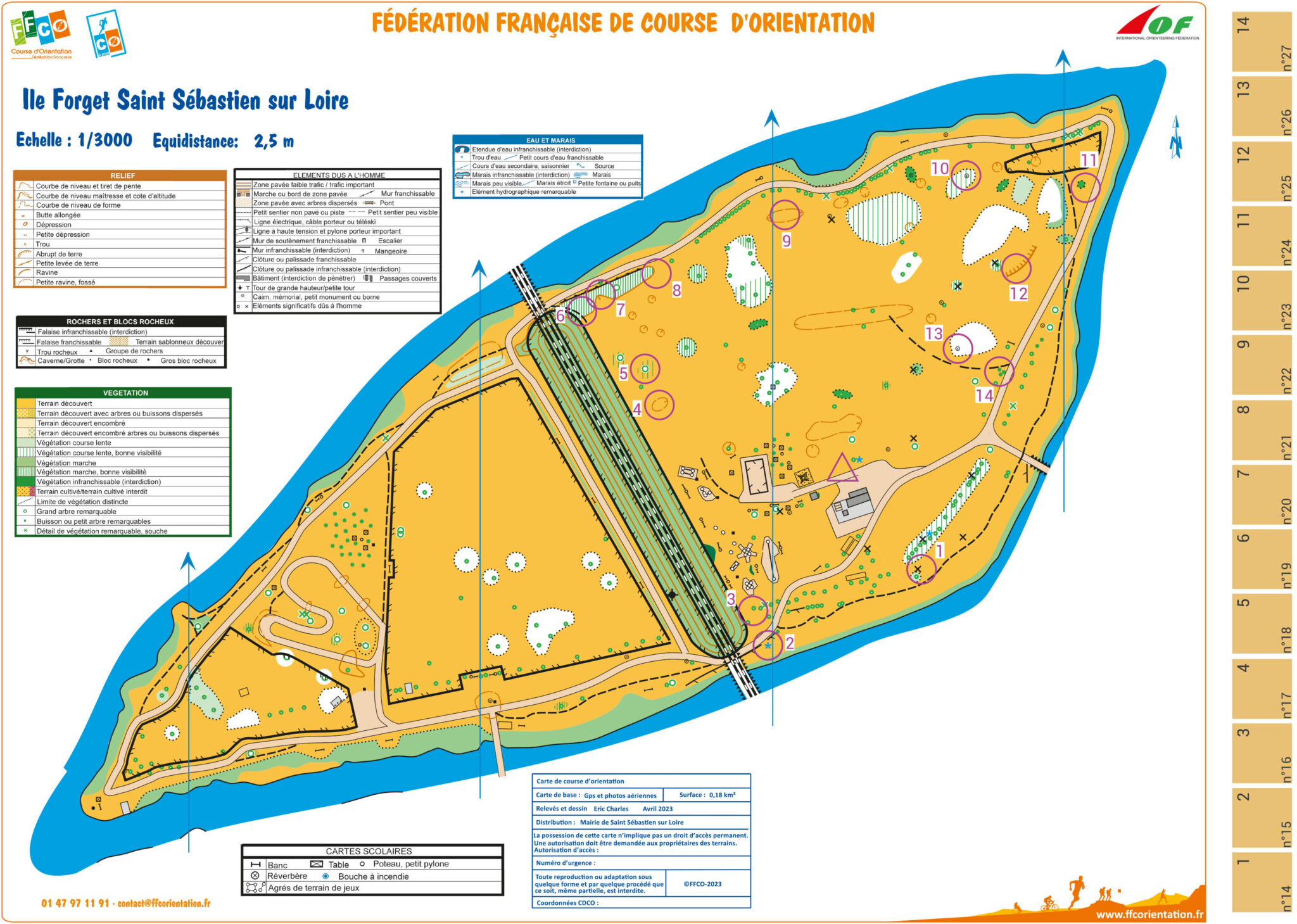 Parcours d’orientation des îles de Loire - Ville de Saint-Sébastien-sur ...